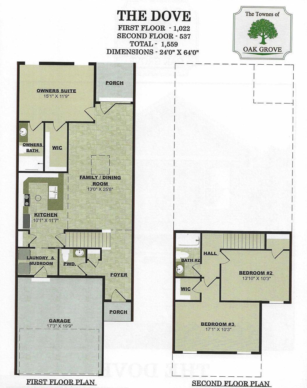 Dove Floor Plan - Yingst Group