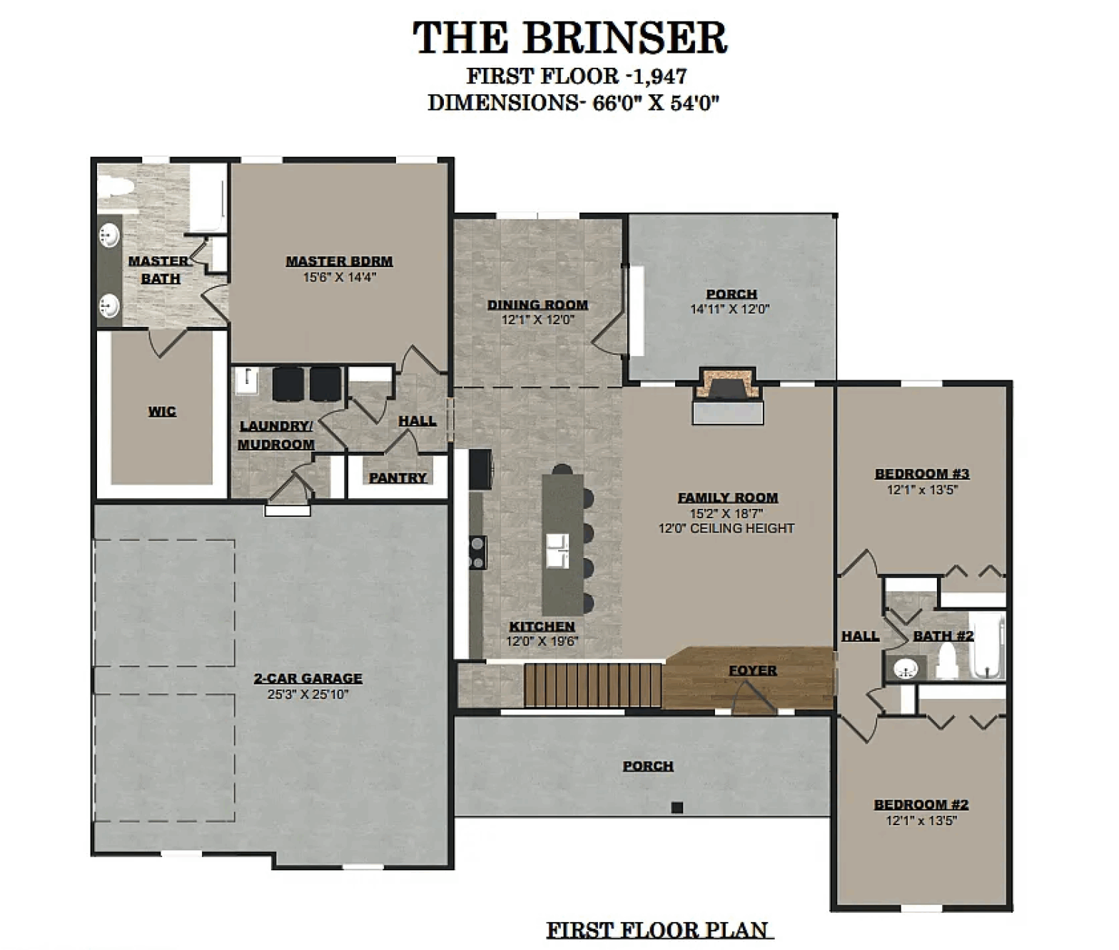 Brinser Floor Plan - Yingst Group