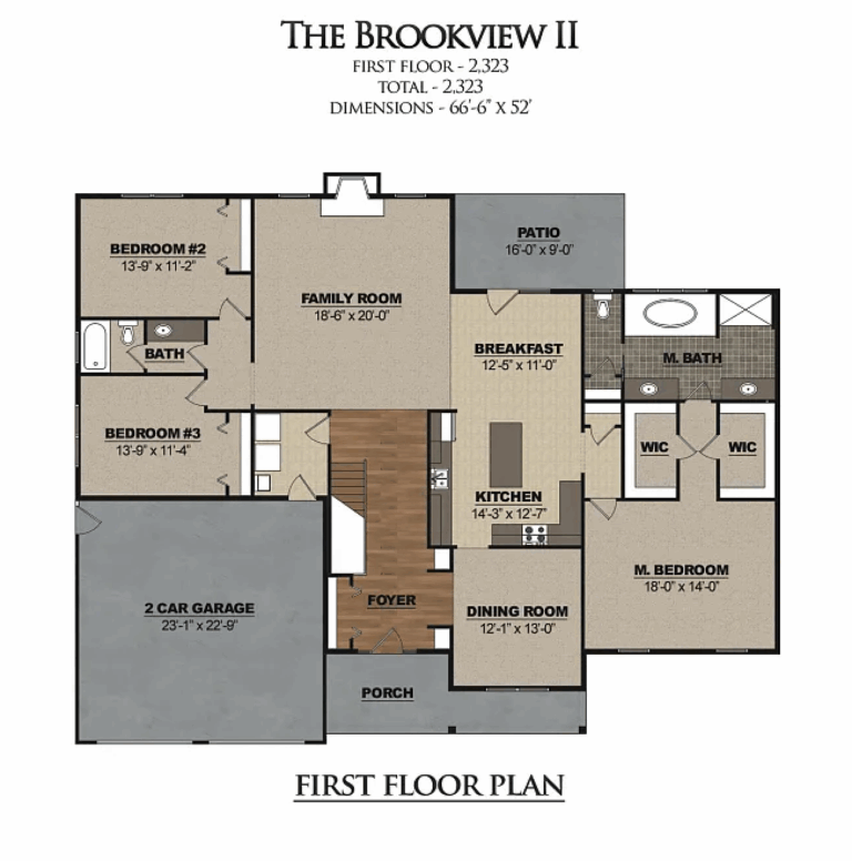Brookview Floor Plan - Yingst Group